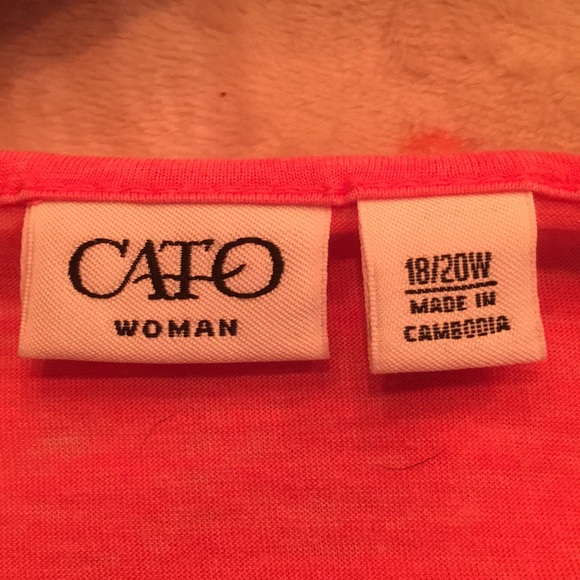 Cato | Tops | Cato Woman Cute Tee | Poshmark